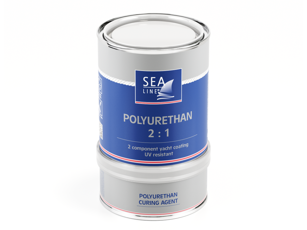 SEA-LINE® Polyurethan PU-Bootslack Weiss 9010 hochglänzend bei hemmer-a, 29,75